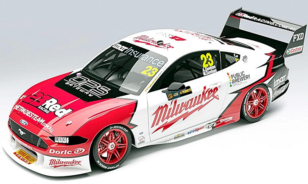 Milwaukee Racing #23 Ford Mustang GT Supercar 2019 Penrite Oil Sandown ...