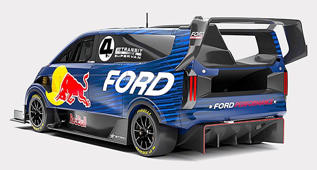 Ford Performance Red Bull E-Transit SuperVan 4.2 2024 Bathurst Lap ...